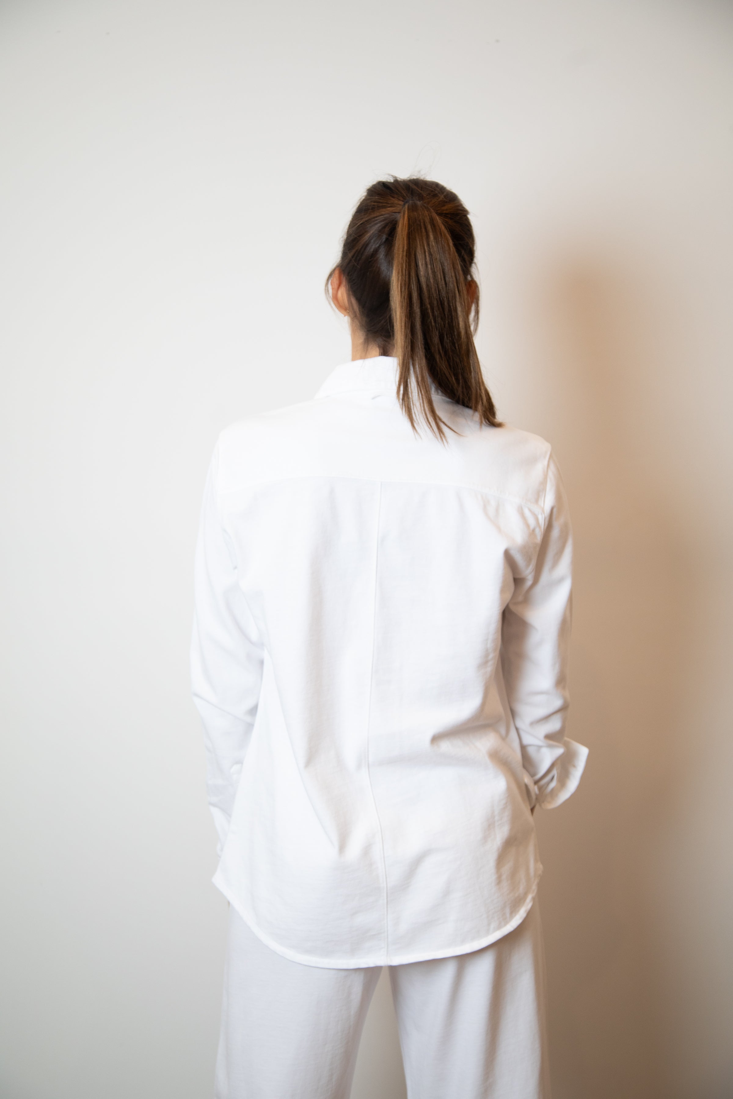 Christina Shirt | White – Leonard Frisbie