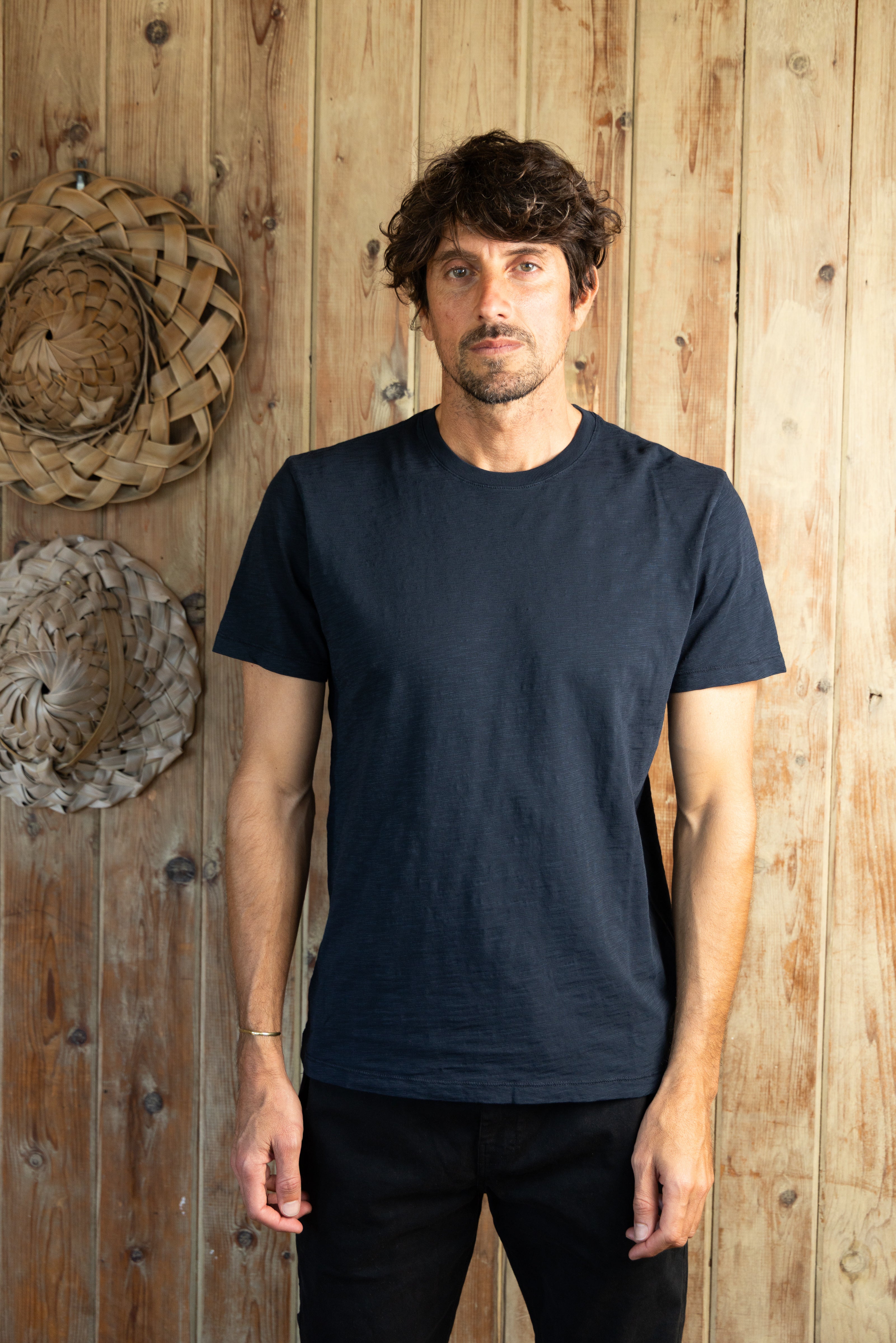 Quinn Crew Neck I Navy – Leonard Frisbie